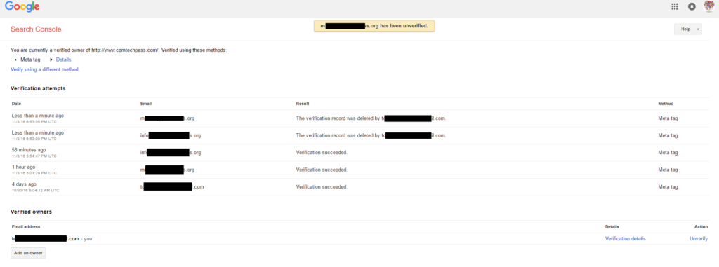 How to Remove Google Meta Tag Verification From WordPress! – Computer ...